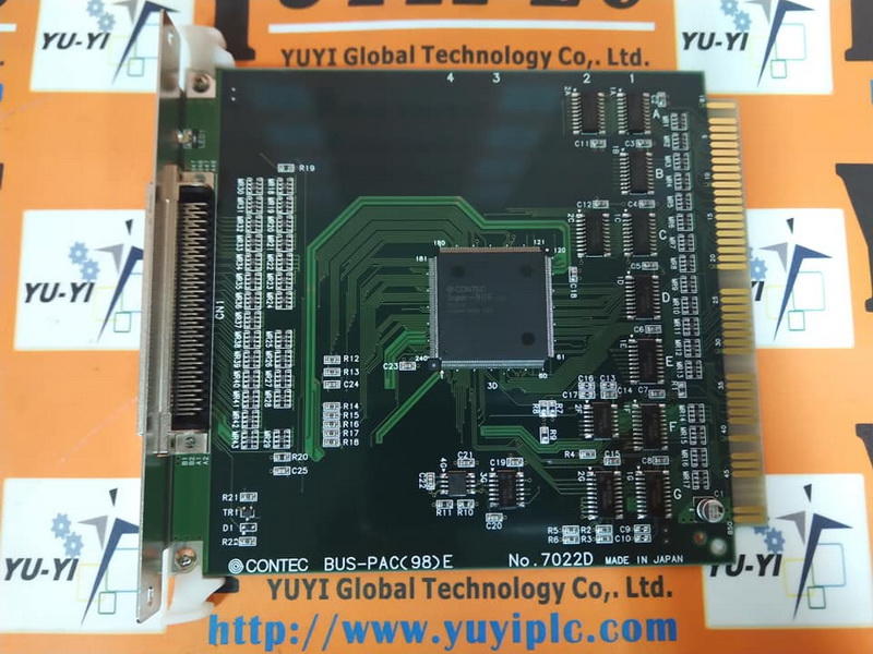 CONTEC BUS-PAC(98)E NO.7022D - 裕益科技自動化設備可程式編碼器PLC分散式控制系統DCS