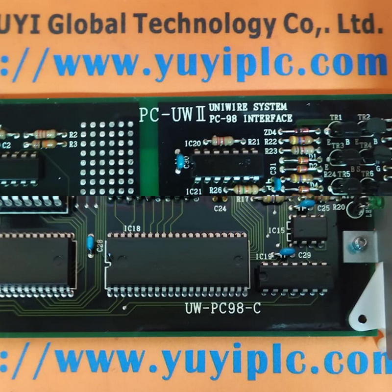 UNIWIRE SYSTEM PC-98 INTERFACE PC-UW II UW-PC98-C BOARD - PLC DCS SERVO ...