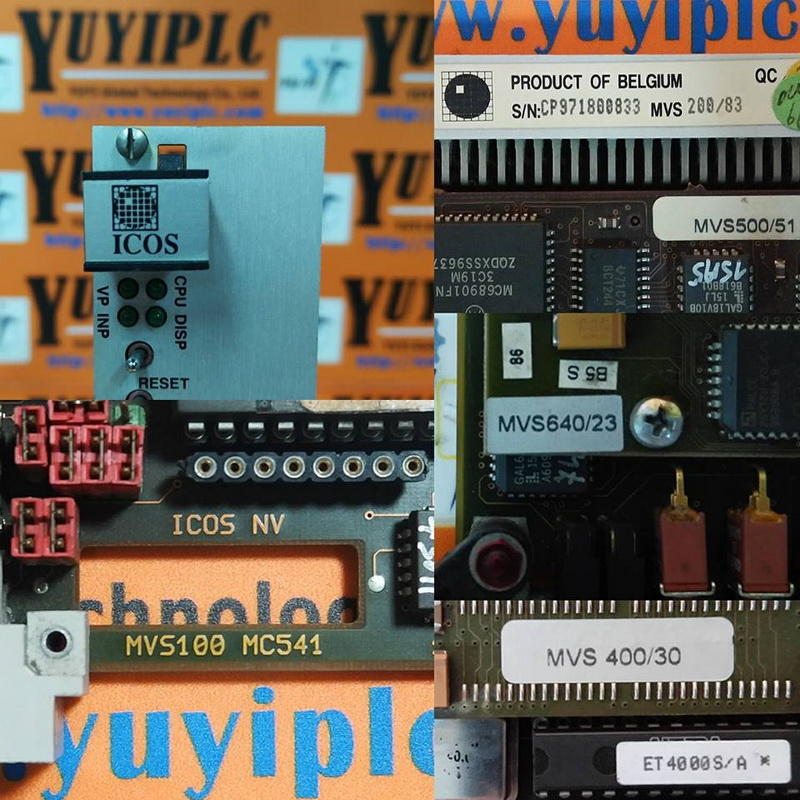 ICOS MVS200/83 MVS EDA2 MVS 100 / MC541 VISION CARD - PLC DCS SERVO ...