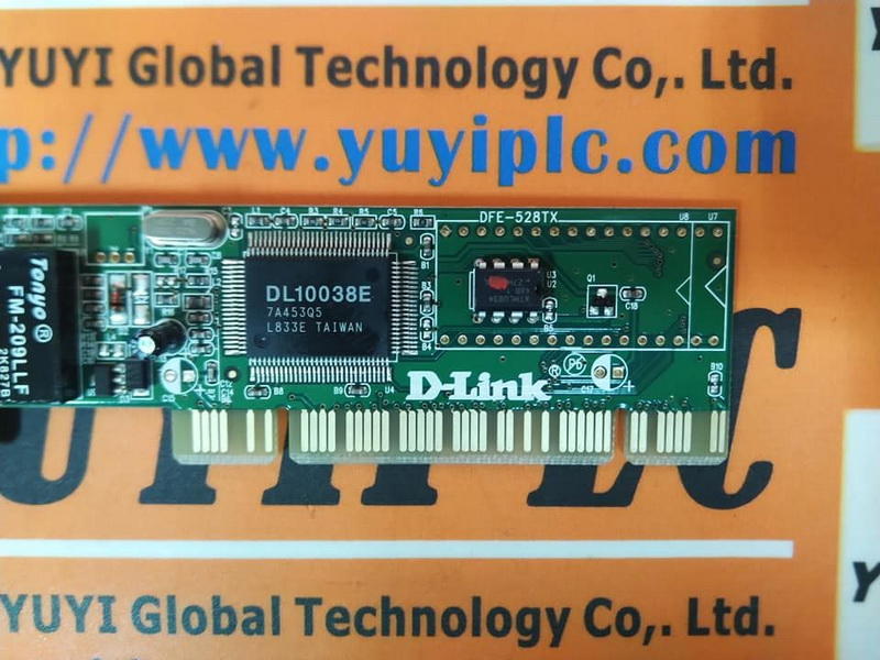 D-LINK DFE-528TX / DL10038E PCI FAST ETHERNET ADAPTER - PLC DCS SERVO ...