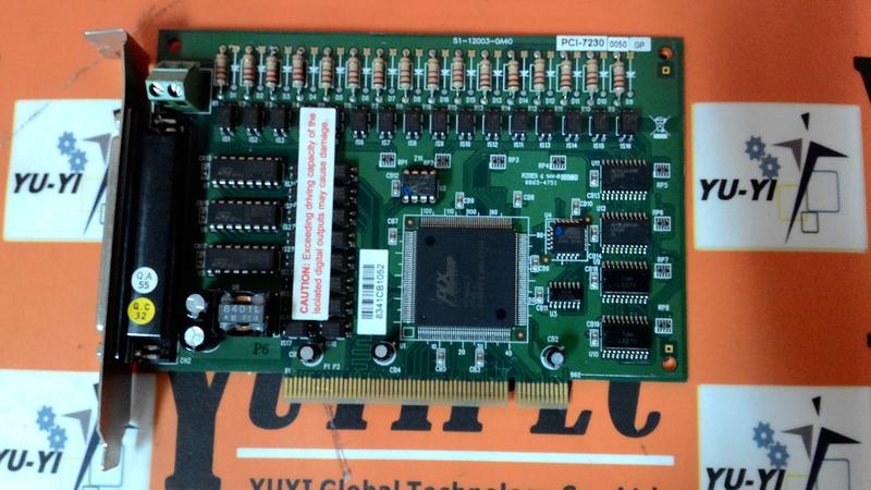 ADLINK PCI-7230 16CH DI / 16CH DO ISOLATED DIG I/O PCI CARD - 裕益科技自動化設備 ...