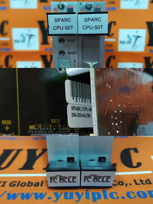 FORCE SPARC CPU-50T SPARC/CPU-50T/256-333-4-2/R4 - PLC DCS SERVO ...