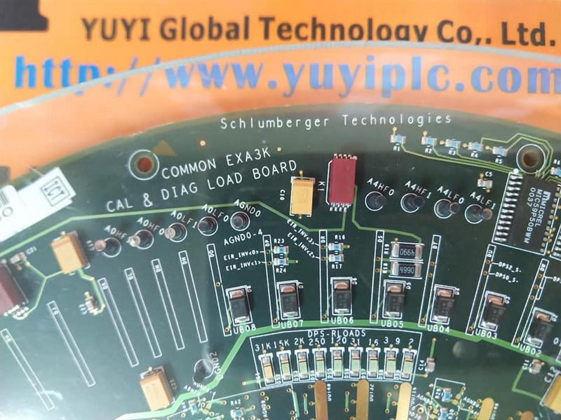 SCHLUMBERGER 40124021 COMMON EXA3K CAL & DIAG LOAD BD. - 裕益科技自動化設備可程式 ...
