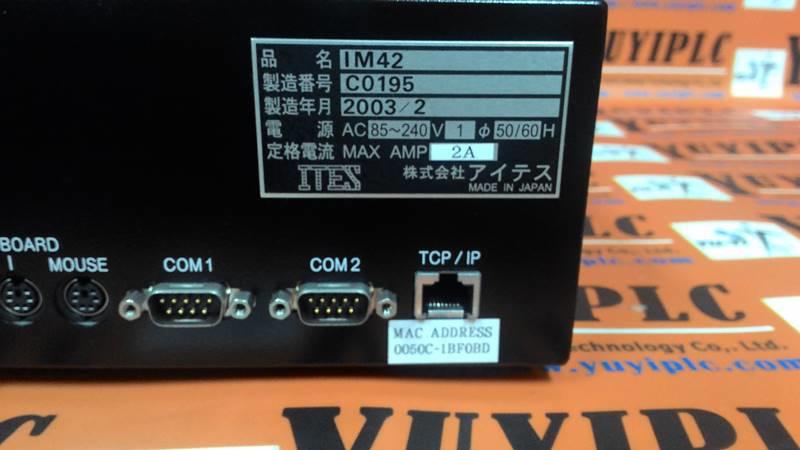 ITES IM42 IM42-R6 - 裕益科技自動化設備可程式編碼器PLC分散式控制系統DCS