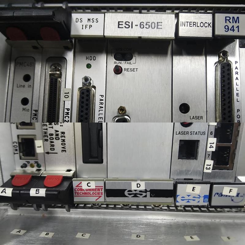 ESI 9830 Act Technico Controller TVS-ESI-FALCON PC Rack - PLC DCS SERVO ...