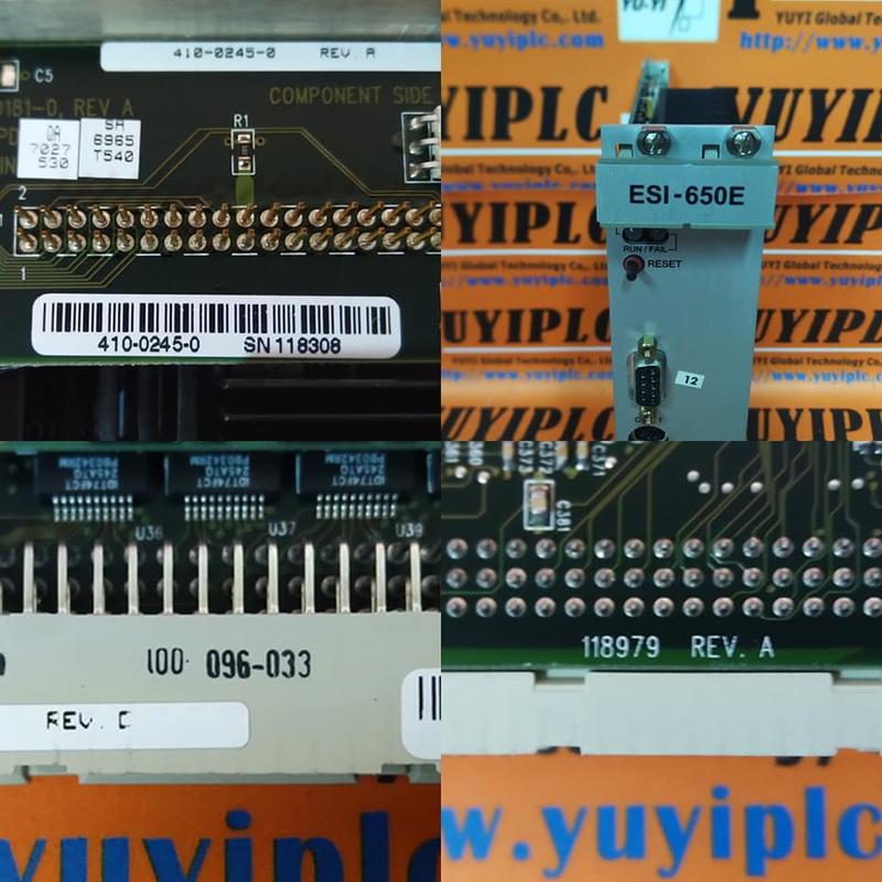 esi ESI-650E MODULE FOR ESI 9830 LASER REPAIR SYSTEM - 裕益科技自動化設備可程式編碼器 ...