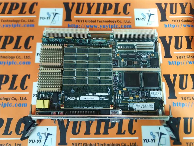 SYNERGY MICROSYSTEMS VGM5 / VGM5-F VME BOARD - PLC DCS SERVO Control ...