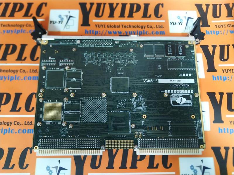 SYNERGY VGM5-F GENERAL PURPOSE VME BOARD W/ RGS3-B CARD - 裕益科技自動化設備可程式 ...