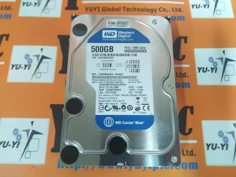 Western Digital Blure WD5000AAKB 500GB 7200RPM IDE HDD - PLC DCS SERVO ...