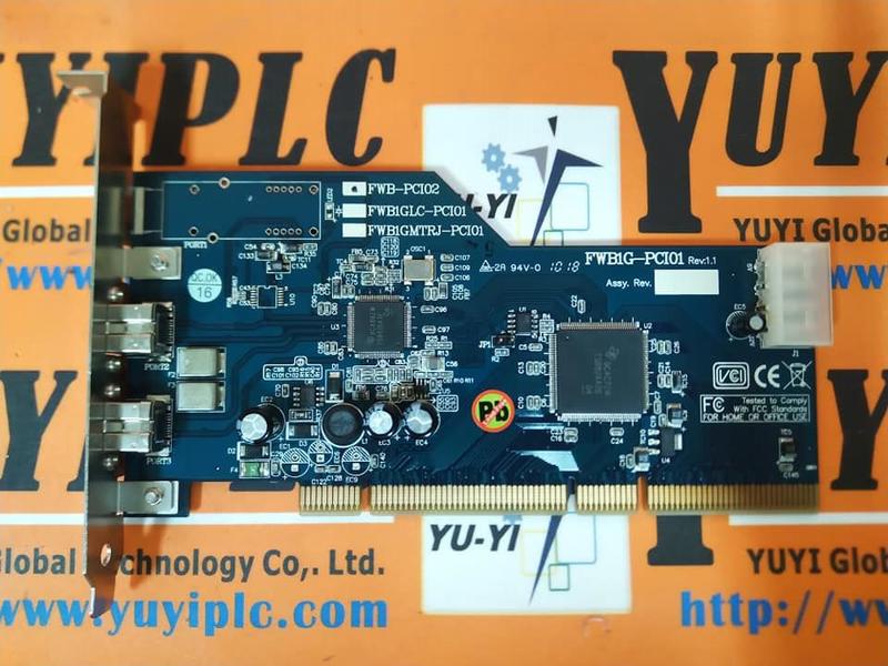 AVT FWB-PCI02 2-PORTY IEEE 1394 PCI HOST ADAPTER CARD - PLC DCS SERVO ...