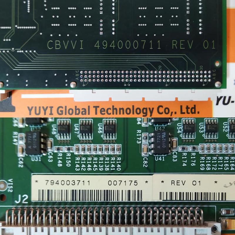 ARTESYN 494000711 2-SLOT CBVVI VME INTERFACE CARD - PLC DCS SERVO ...