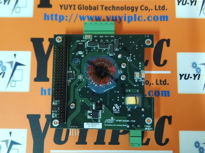 RTD HPWR104HR-75W PC/104 POWER SUPPLY MODULE - 裕益科技自動化設備可程式編碼器PLC分散式控制系統DCS