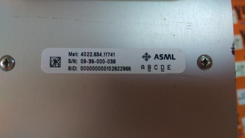 ASML 4022.634.11741 BOX - PLC DCS SERVO Control MOTOR POWER SUPPLY IPC ...