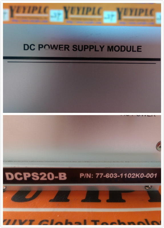 HMI DCPS20-B P/N:77-603-1102K0-001 DC POWER SUPPLY - 裕益科技自動化設備可程式編碼器PLC ...