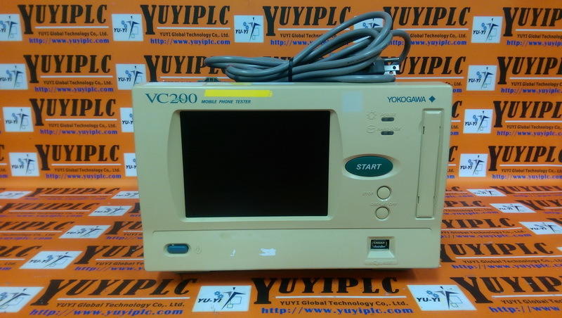 YOKOGAWA 733015-M-N / VC200 Mobile Phone Tester - 裕益科技自動化設備可程式編碼器PLC分散式 ...