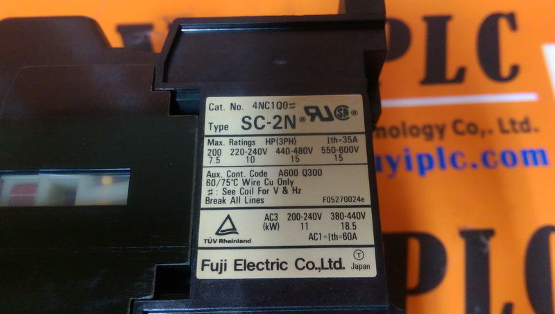 FUJI SC-2N Magnetic Contactor-NEW - PLC DCS SERVO Control MOTOR POWER ...