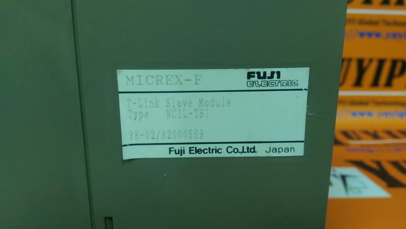 FUJI NC1L-TS1 T-LINK SLAVE MODULE - 裕益科技自動化設備可程式編碼器PLC分散式控制系統DCS