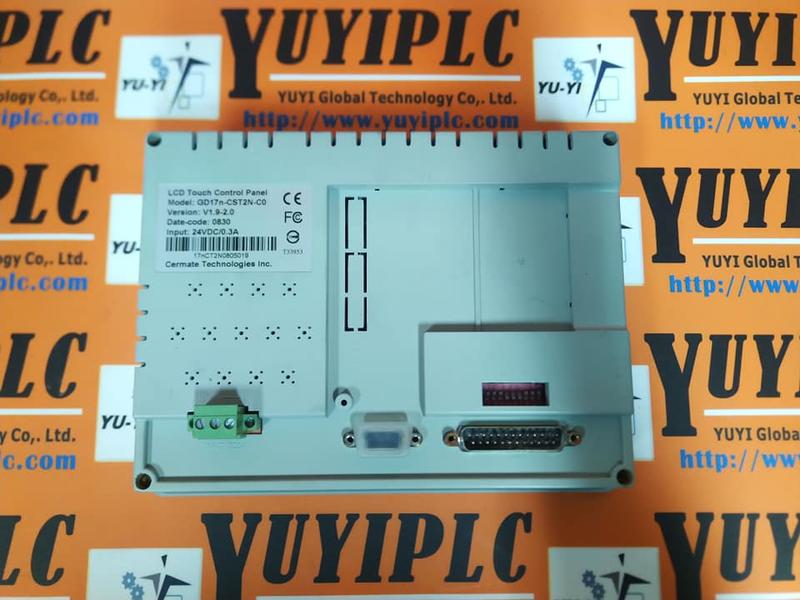 CERMATE GD17n-CST2N-C0 LCD TOUCH CONTROL PANEL - PLC DCS SERVO Control ...