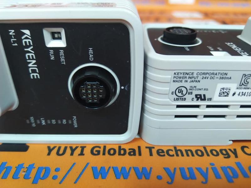 KEYENCE N-L1 BAR CODE READER ETHERENET COMMUNICATION UNIT - 裕益科技自動化設備可 ...
