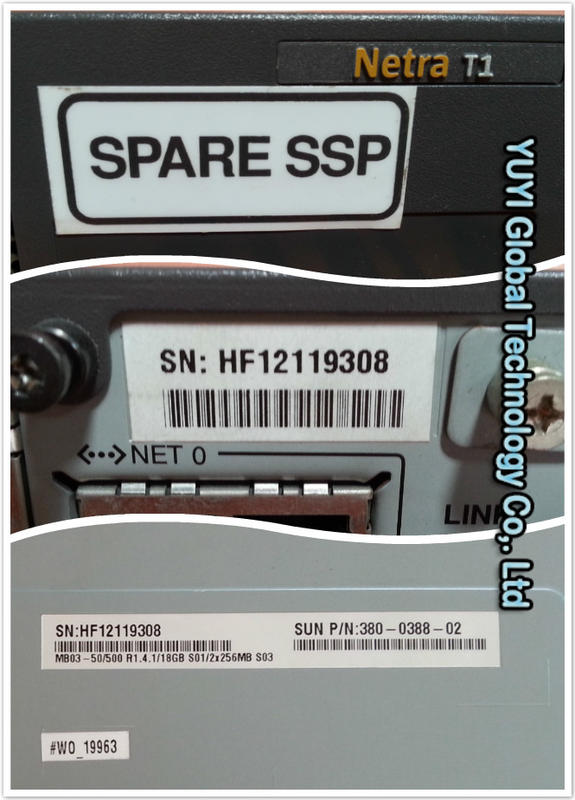 SUN NETRA T1 / HF12119308 / PN:380-0388-02 computer - 裕益科技自動化設備可程式編碼器 ...