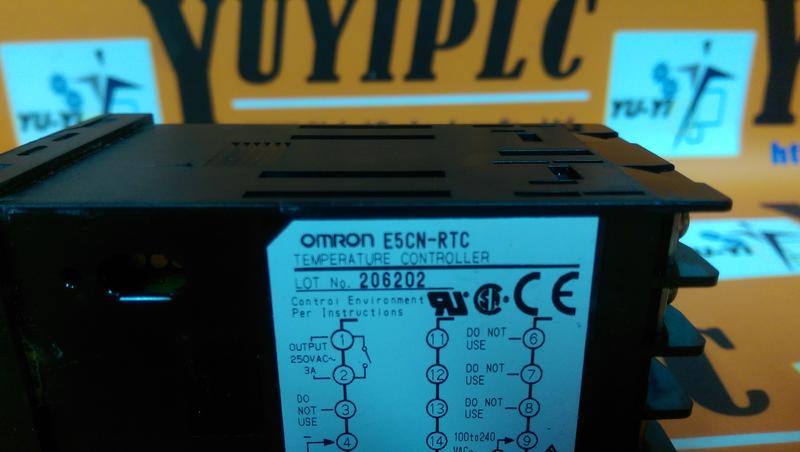 OMRON E5CN-RTC TEMPERATURE CONTROLLER - PLC DCS SERVO Control MOTOR ...