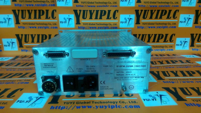 VAT PM-2 / 610PM-26NM-1002/004 236028 Pressure - 裕益科技自動化設備可程式編碼器PLC分散式 ...