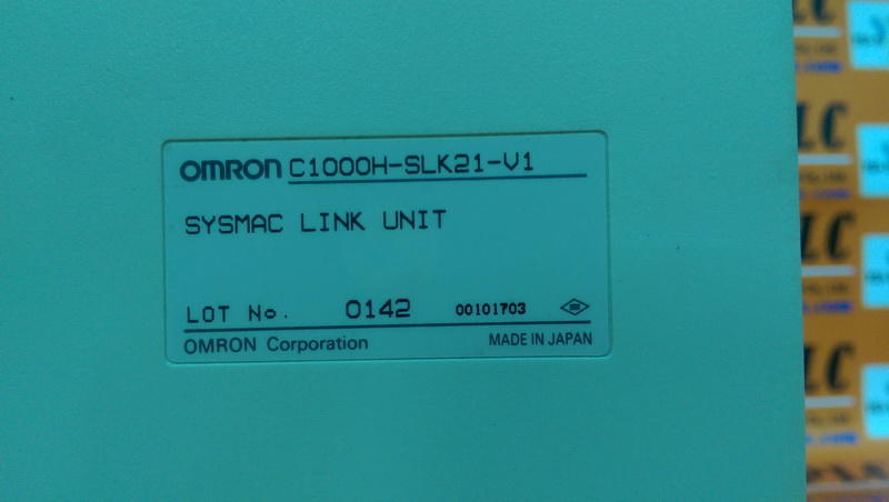 OMRON C1000H-SLK21-V1 Industrial Control System - PLC DCS SERVO Control ...