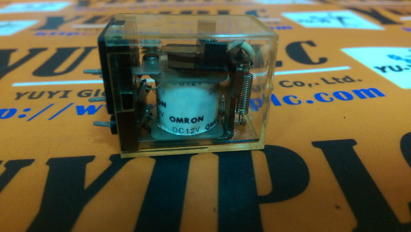 OMRON DC12V PCB relay - 裕益科技自動化設備可程式編碼器PLC分散式控制系統DCS