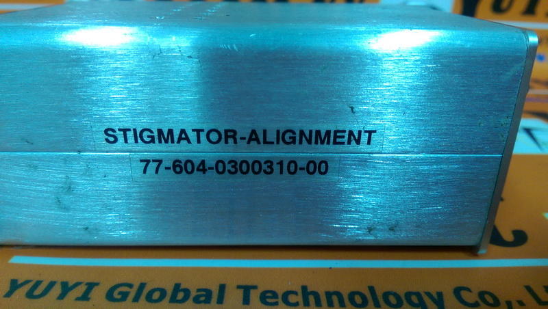 HMI 77-604-0300310-00 STIGMATOR ALIGNMENT - 裕益科技自動化設備可程式編碼器PLC分散式控制系統DCS