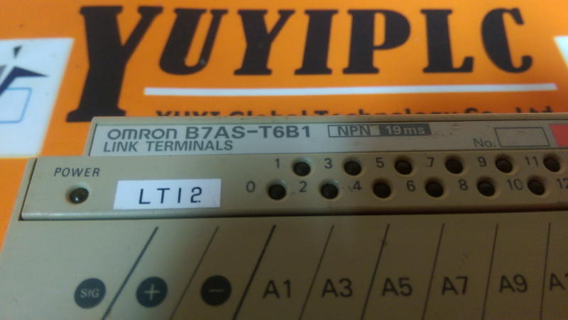 OMRON B7AS-T6B1 Link Terminal - 裕益科技自動化設備可程式編碼器PLC分散式控制系統DCS