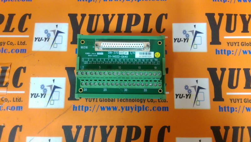 ADVANTECH 51-14022-0A40 terminal block - PLC DCS SERVO Control MOTOR ...