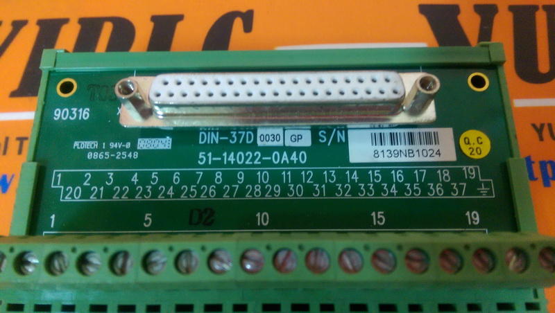 ADVANTECH 51-14022-0A40 terminal block - PLC DCS SERVO Control MOTOR ...