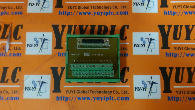 DECA MOD-25 D-SUB CONNECTOR MODULE - 裕益科技自動化設備可程式編碼器PLC分散式控制系統DCS