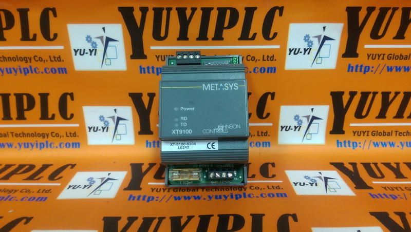 JOHNSON CONTROLS METASYS XT9100 XT-9100-8304 - 裕益科技自動化設備可程式編碼器PLC分散式控制系統DCS