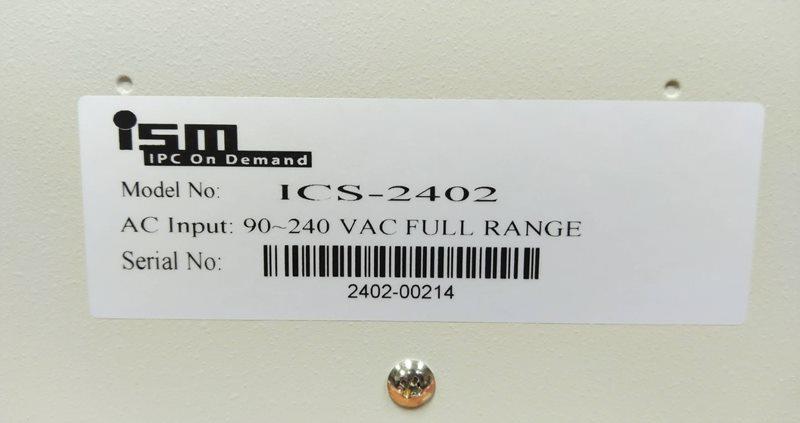 ISM ICS-2402 90-240 VAC FULL RANGE OPERATOR CONTROLLER - 裕益科技自動化設備可程式 ...