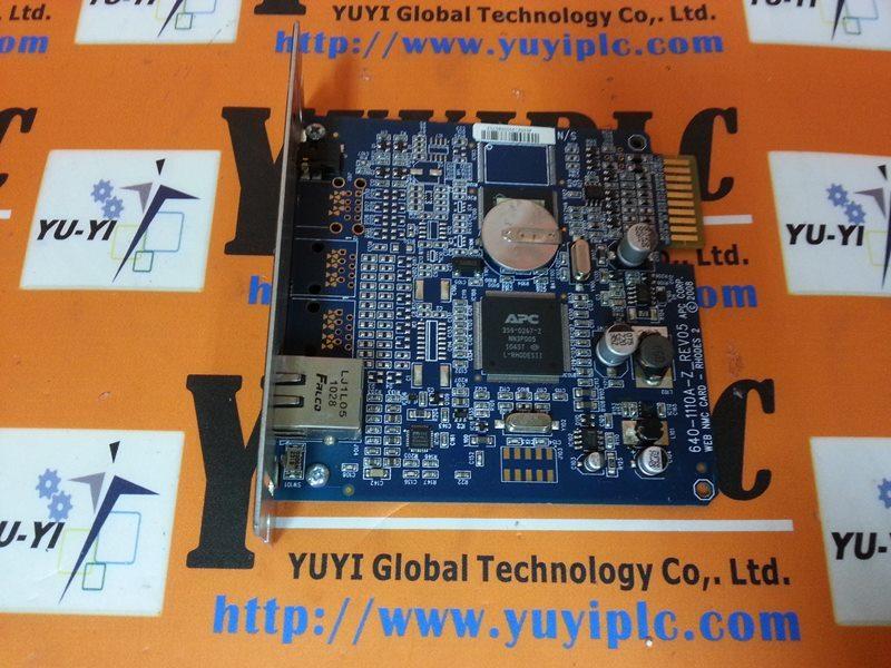 APC AP9630 Network Management Card 2 640-1110A-Z REV05 - 裕益科技自動化設備可程式 ...