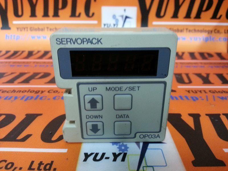 YASKAWA JUSP-OP03A OPERATOR MODULE - PLC DCS SERVO Control MOTOR POWER ...