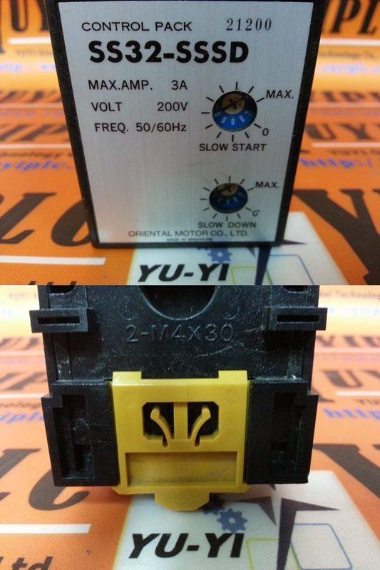 ORIENTAL SS32-SSSD CONTROL PACK W/ 2-M4X30 - 裕益科技自動化設備可程式編碼器PLC分散式控制系統DCS