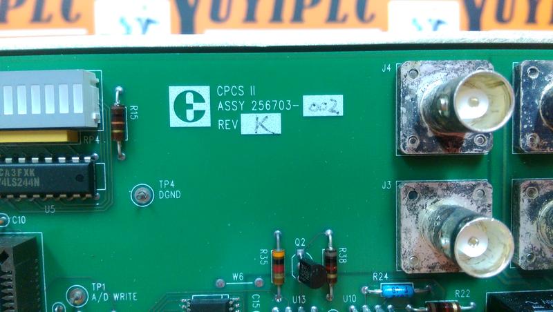 ELECTROGLAS CPCS II ASSY 256703-002 REV K BOARD - 裕益科技自動化設備可程式編碼器PLC分散式 ...