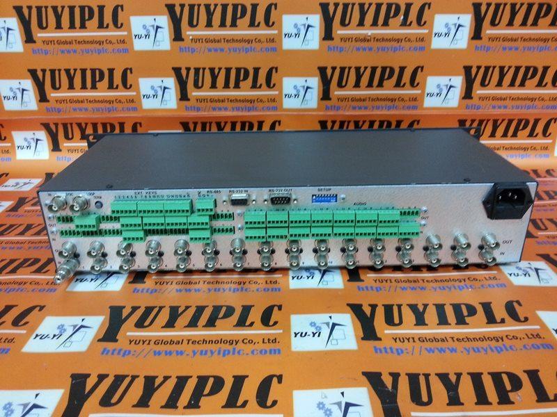 KRAMER VS-162AV 16X16 AUDIO-VIDEO MATRIX SWITCHER - 裕益科技自動化設備可程式編碼器PLC ...