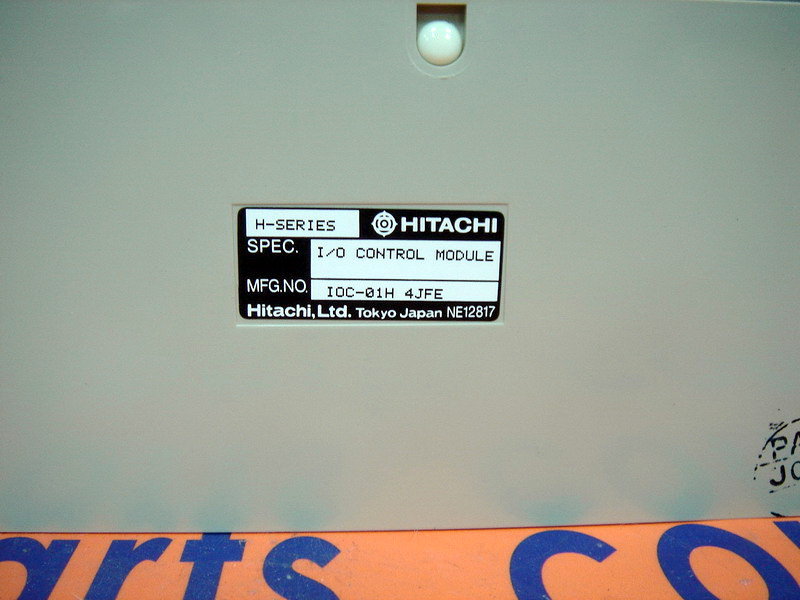HITACHI H-SERIES I/O CONTROL MODULE IOC-01H 4JFE - 裕益科技自動化設備可程式編碼器PLC分散 ...