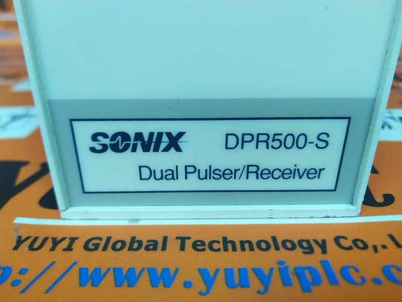 JSR SONIX ULTRASONICS DUEL/ RECEIVER DPR500-S - 裕益科技自動化設備可程式編碼器PLC分散式控制 ...