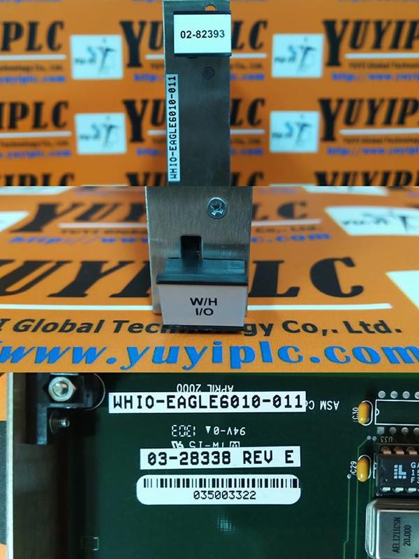 ASM 02-82393 03-28338 REV E 64-28338 REV A2 W/H I/O BOARD - PLC DCS ...