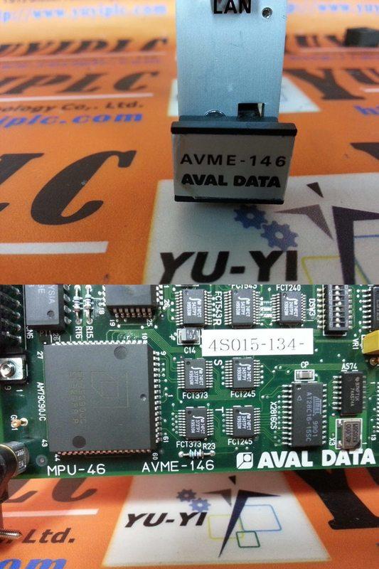 AVAL DATA MPU-46 / AVME-146 CIRCUIT BOARD - 裕益科技自動化設備可程式編碼器PLC分散式控制系統DCS