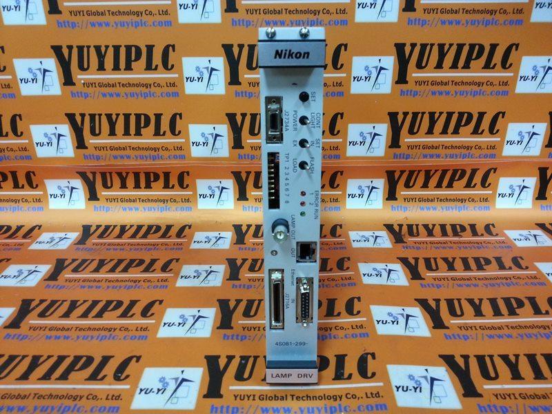 NIKON LAMP DRV 4S081-299 LAMP_DRV_BOARD2 / SW1_BOARD2 - 裕益科技自動化設備可程式編碼器 ...