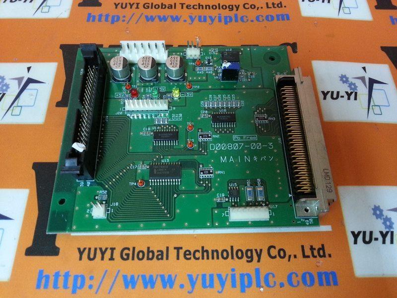 PB FREE D00807-00-3 BOARD - 裕益科技自動化設備可程式編碼器PLC分散式控制系統DCS