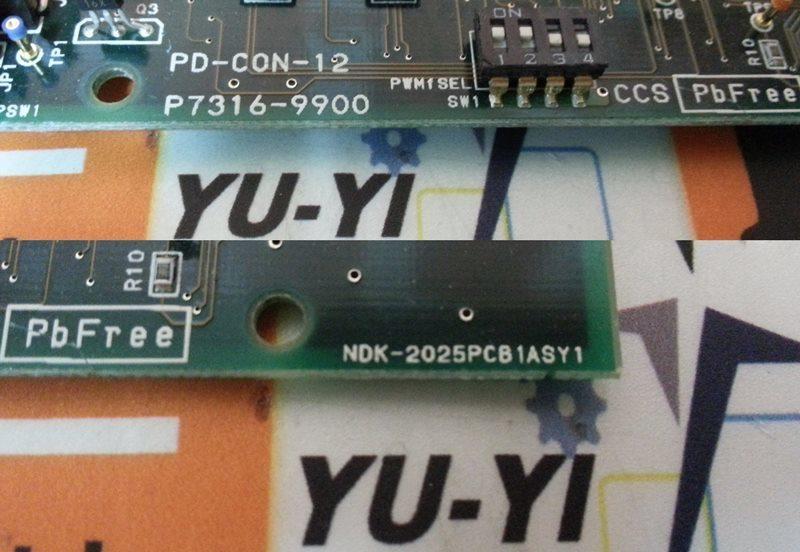 CCS PD-CON-12 / P7316-9900 BOARD NDK-2025PCB1ASY1 - PLC DCS SERVO ...