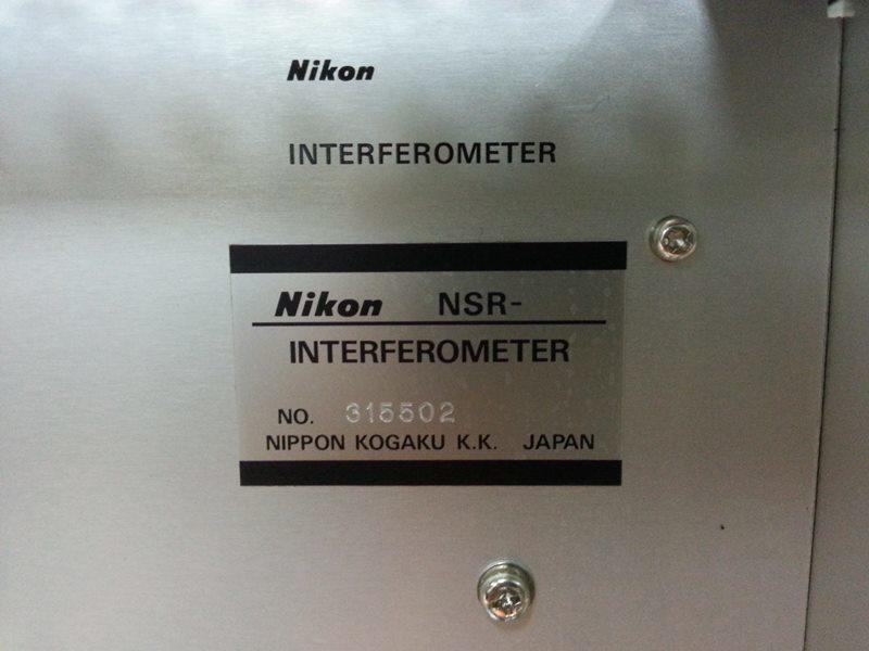 工控網 NIKON NSR-INTERFEROMETER NO. 315502 - 裕益科技自動化設備可程式編碼器PLC分散式控制系統DCS