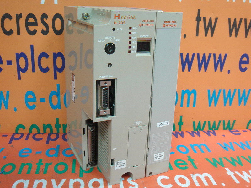 HITACHI CPU2-07H51FDCBABA - PLC DCS SERVO Control MOTOR POWER SUPPLY ...