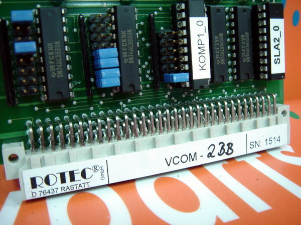 ROTEC VCOM-2BB - 裕益科技自動化設備可程式編碼器PLC分散式控制系統DCS